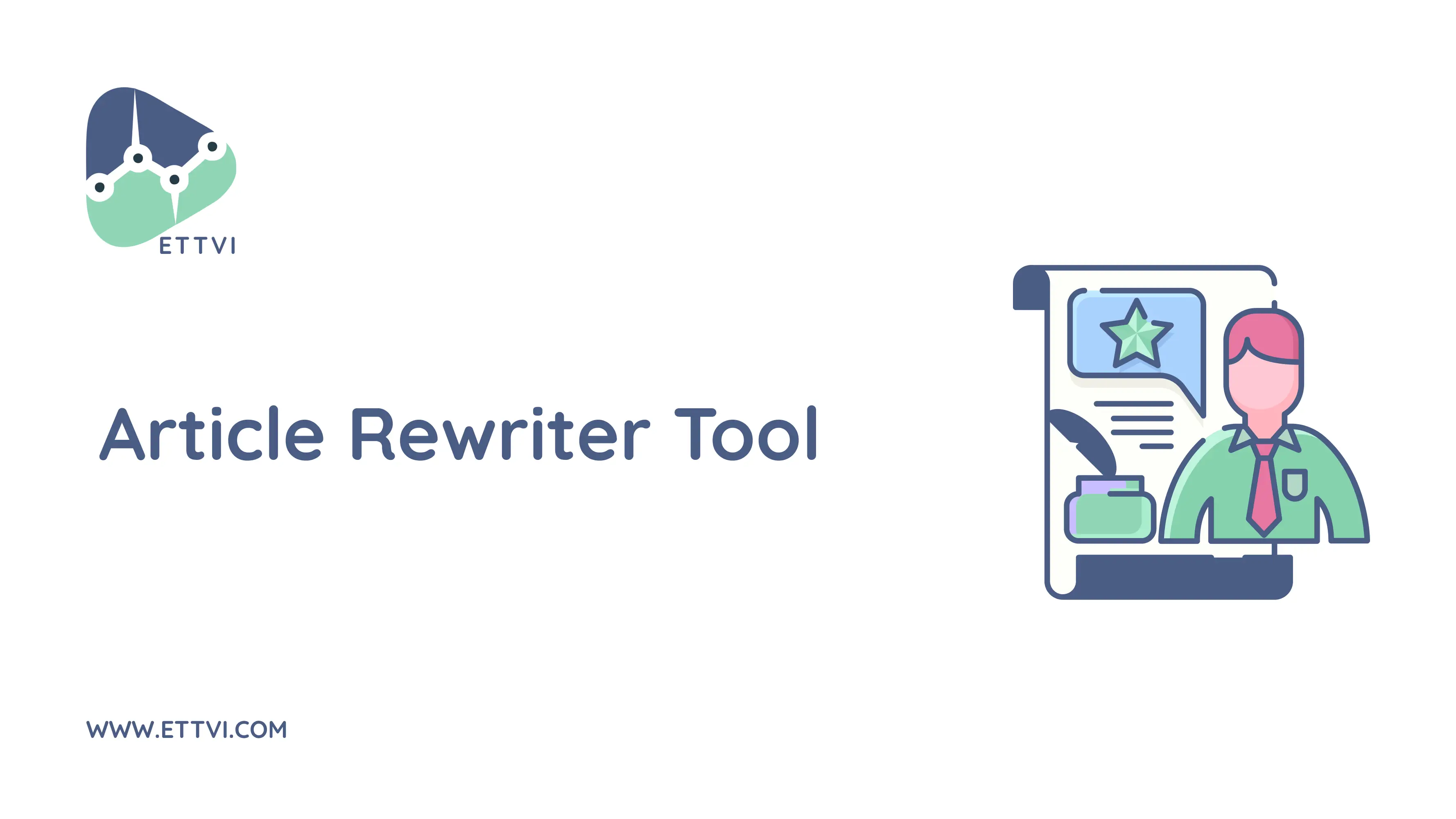 Free Article Rewriter - Online Article Spinner | ETTVI