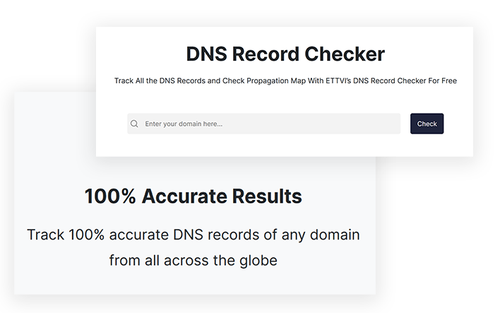 DNS Propagation Checker - Check DNS Records of any Domain