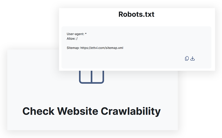 Crawlability Tester - Check if your URLs are crawlable and indexable