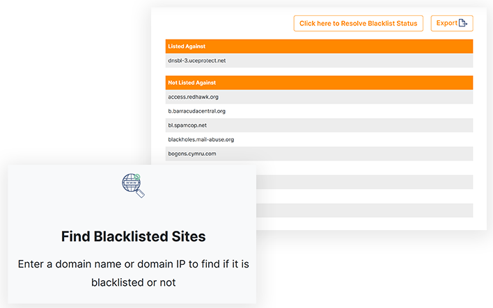 Domain IP Blacklist Checker | Free DNSBL Database Lookup