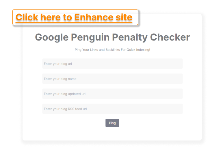 Google Penguin Penalty Checker Tool - ETTVI