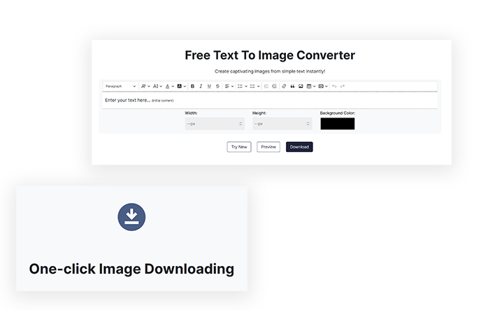 ETTVI Text to Image Converter - Generate High-Quality Images