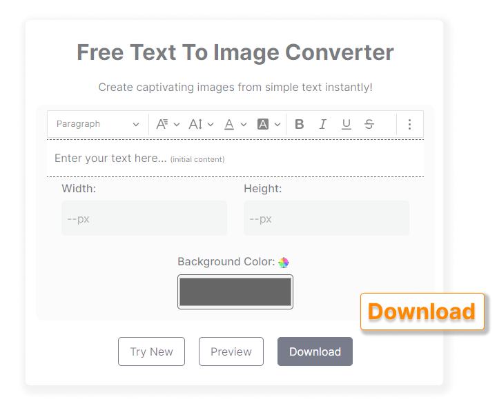ETTVI Text to Image Converter - Generate High-Quality Images