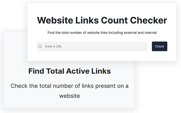 Website Link Count Checker - Find Internal & External Links | ETTVI